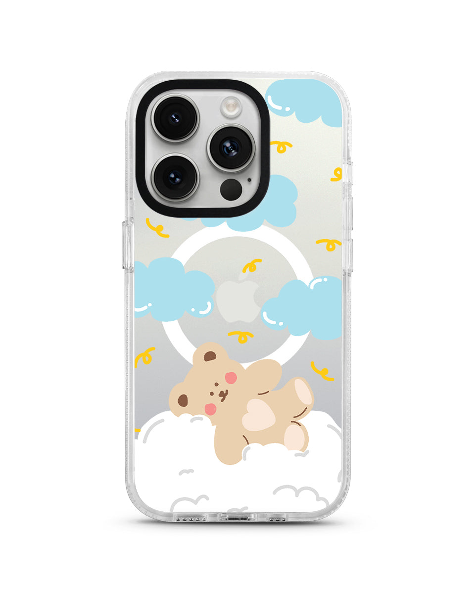 MAGSAFE CLOUD CASE - FLUFFY BEAR – THE CASE BIBLE
