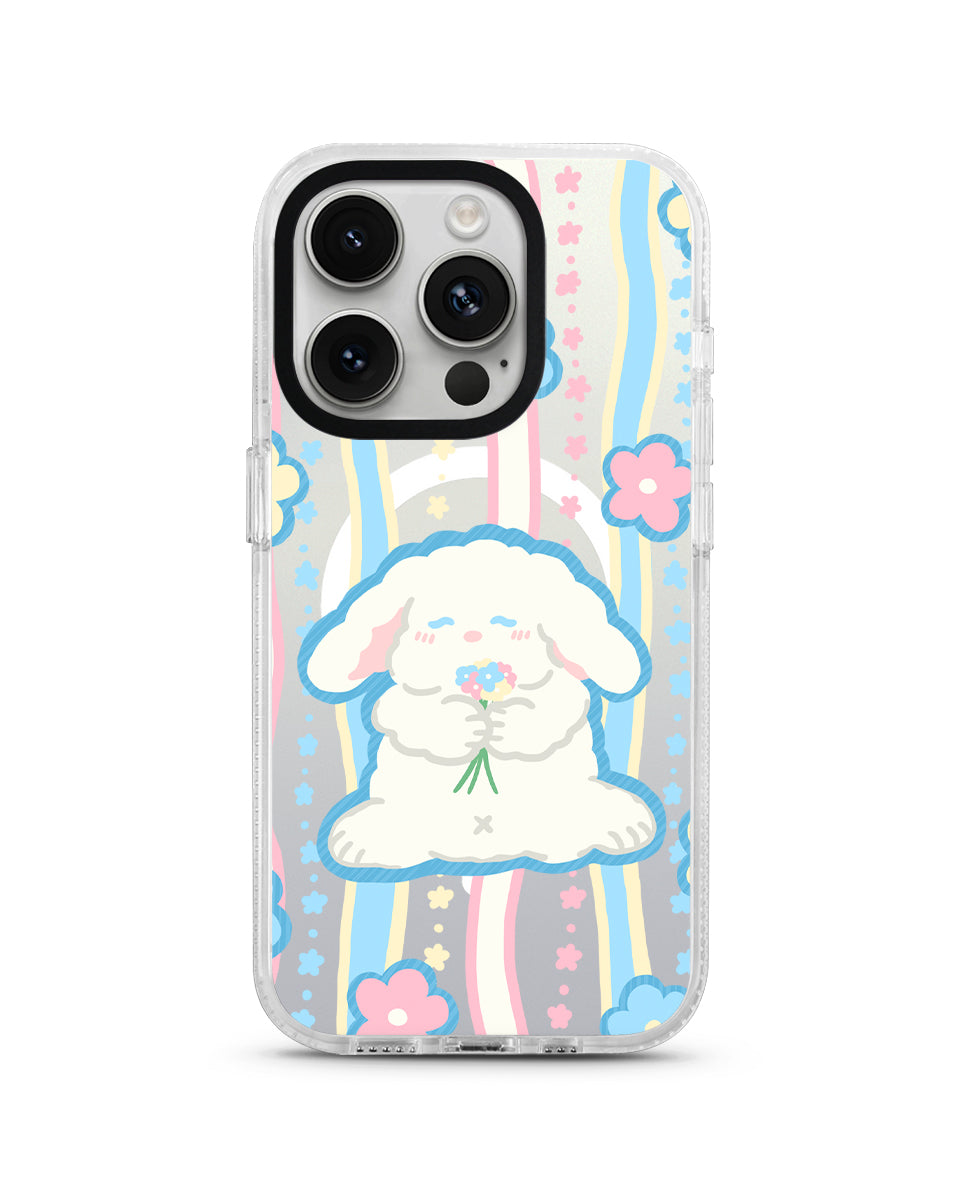 MAGSAFE CLOUD CASE - FLUFFY GARDEN – THE CASE BIBLE