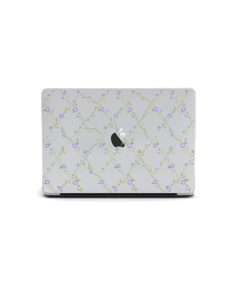 MACBOOK CASE - LILAC GARDEN – THE CASE BIBLE