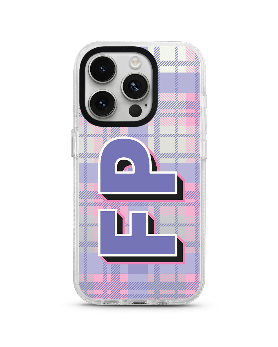 CLOUDTECH CASE - PERIWINKLE TARTAN – THE CASE BIBLE