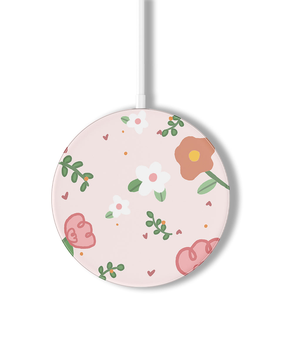 WIRELESS CHARGER - KINDER FLOWER PINK – THE CASE BIBLE
